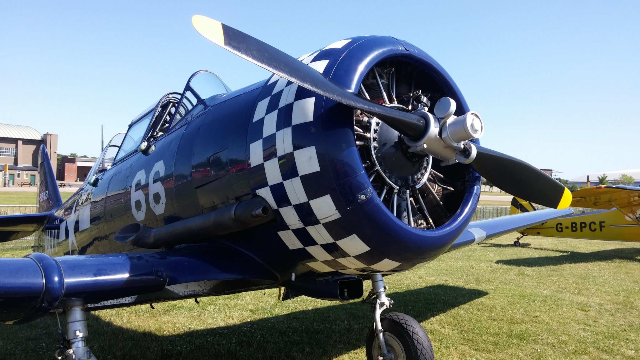 FLYING HIGH OVER DUXFORD IN A US NAVY T6 HARVARD FIGHTER - Lord Russell ...
